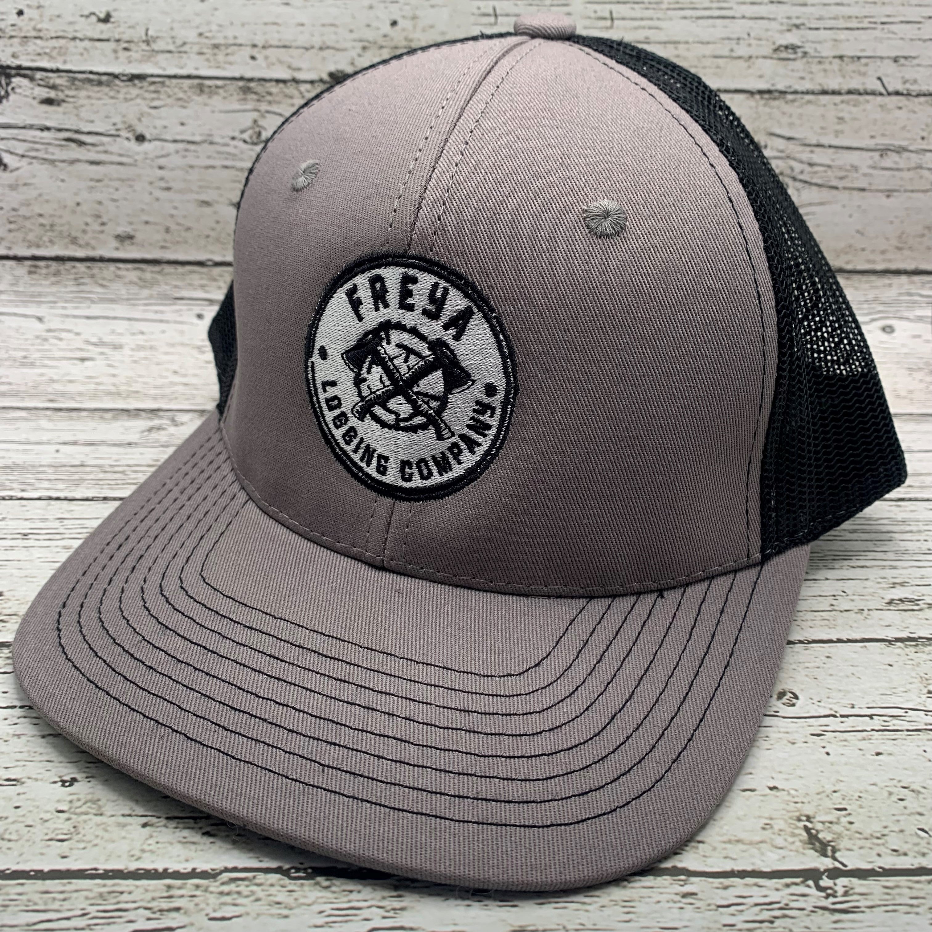 Freya Double Axe Trucker Hats – Freya Logging